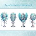 Vtuber Crystal Microphones. Pngtuber Fantasy Asset, Turquoise Mic for ...
