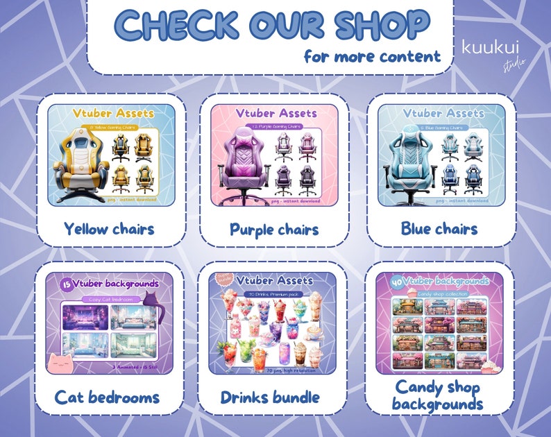 12 Vtuber Bow Glasses . Pngtuber Assets for Twitch. Vtuber Cute Outfit ...