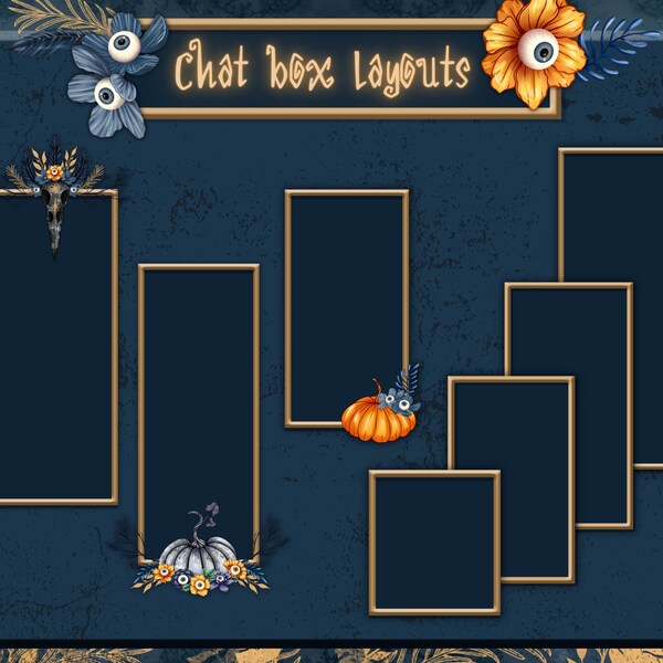 Halloween Chatbox - Etsy