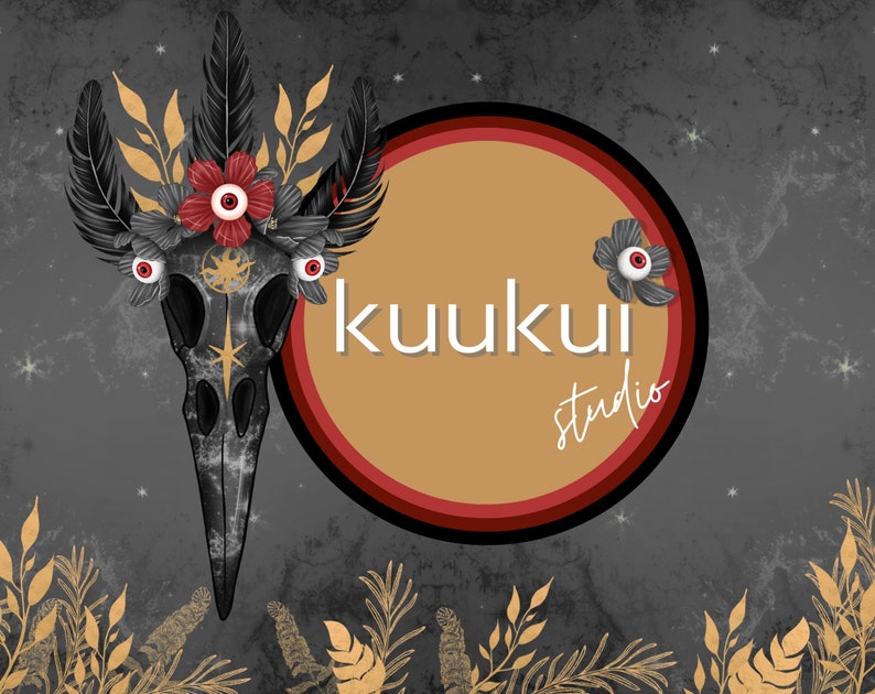 Spooky Twitch Panels. Black and Red Stream Panels. Dark Horror Panel ...