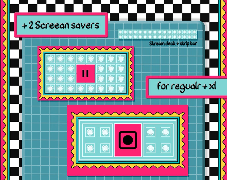 Retro Stream Deck Icons. 1600 Y2K Aesthetic Icons for Elgato Streamdeck ...