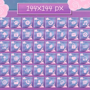 Stream Deck Icons Set + Screensavers. 200 Celestial Icon Pack for ...
