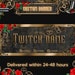 Twitch Banner Commission Gothic Twitch Banner Custom Pastel Goth Stream ...