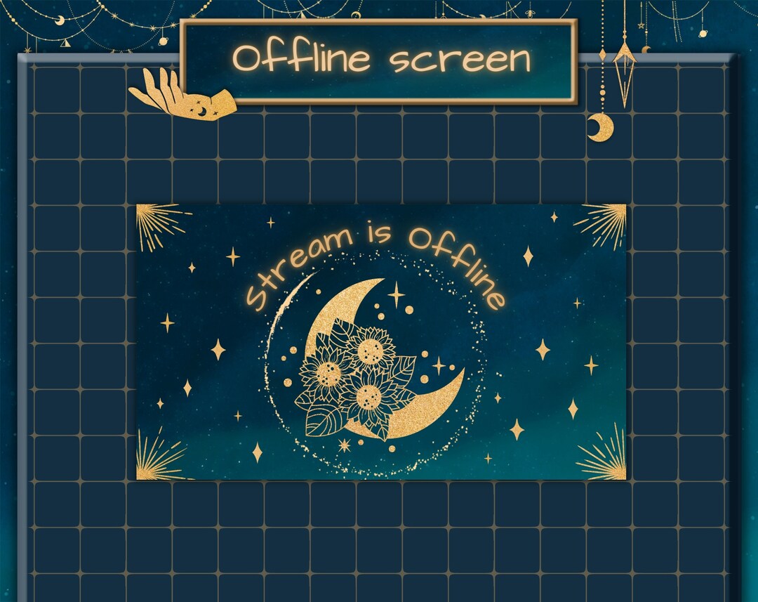 Celestial Offline Screen. - Etsy