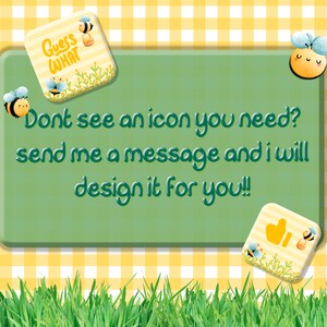 Honey Bee Stream Deck Icons MEGAPACK. 1600 Cute Yellow Icons for Elgato ...