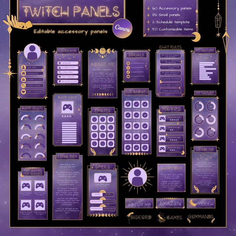 Mystical Panel - Etsy