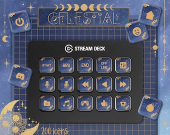 Stream Deck Icons Set Screensavers. 100 Gradient Icon Pack for Elgato ...