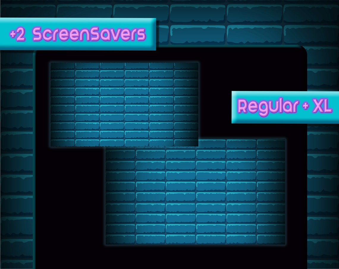 Neon Stream Deck Icons Set Screensavers. 200 Neon Icon Pack - Etsy