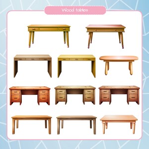 70 Vtuber Desk Tables. Twitch Vtuber Assets. Png Tables. Streaming Desk ...