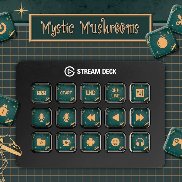 Stream Deck Icons Green - Etsy