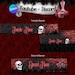 Gothic Skull Twitch and Twitter Banner. Vampire Custom Twitch Profile ...