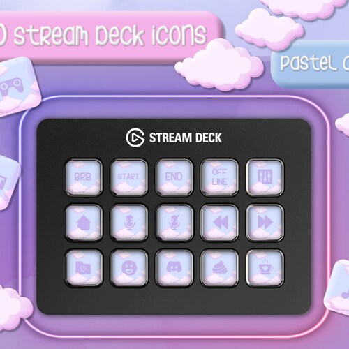Pastel Stream Deck Icons Set Screensavers. 1600 Pastel Icon - Etsy