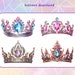 Vtuber Diamond Tiaras. Vtuber Assets for Twitch. Pngtuber Fantasy ...
