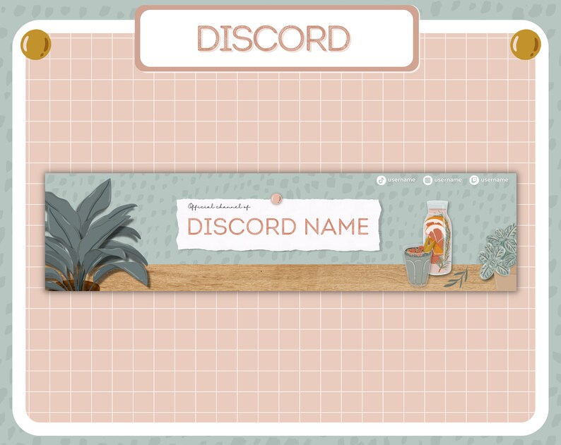 Lofi Twitch Twitter and Youtube Banner. Cozy Custom Profile - Etsy