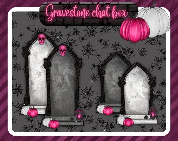 Tombstone Twitch Chat Box Gravestone Streaming Chat Box - Etsy