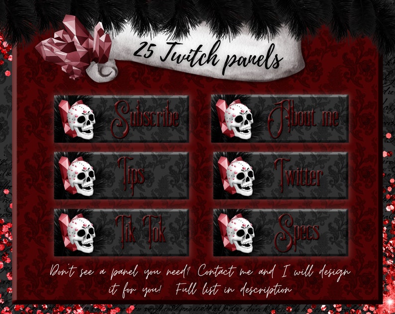 Red Witch Twitch Overlay Package With Two Skin Tones Magical - Etsy Red Witch Twitch Overlay Package With Two Skin Tones Magical - Etsy