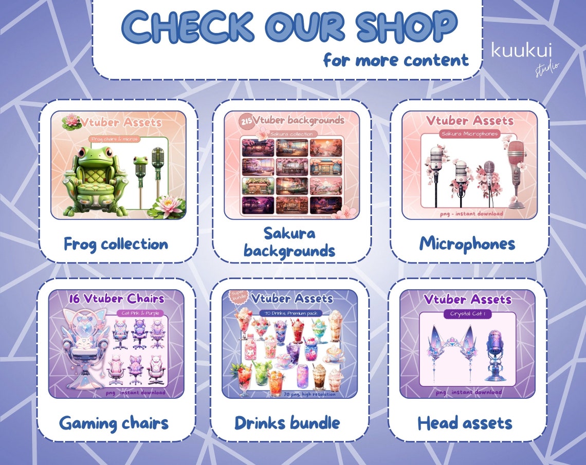 Vtuber Red Roses Headbands. Pngtuber Assets for Twitch. Vtuber Goth ...