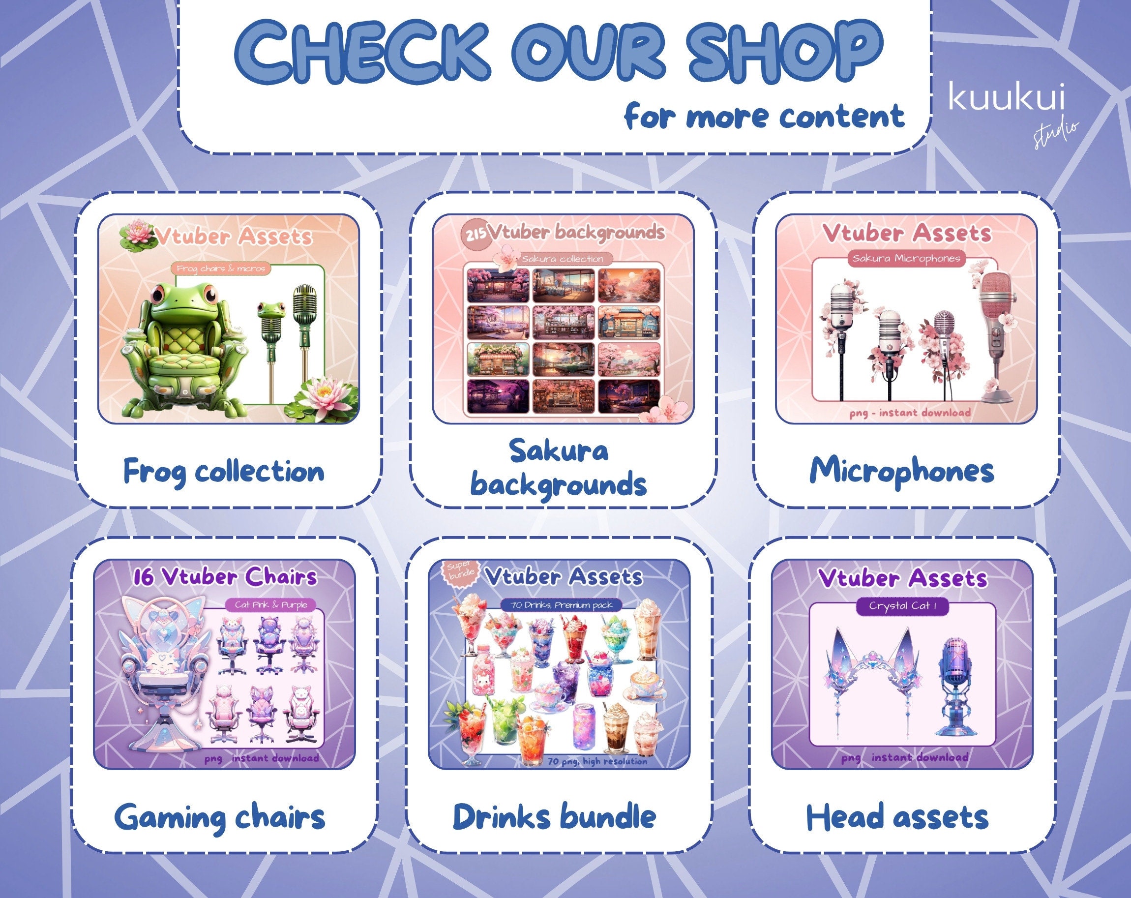 Vtuber Red Roses Headbands. Pngtuber Assets for Twitch. Vtuber Goth ...