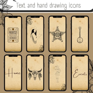 Western Highlight Covers, Western Instagram Icons, Cowboy Story Covers ...