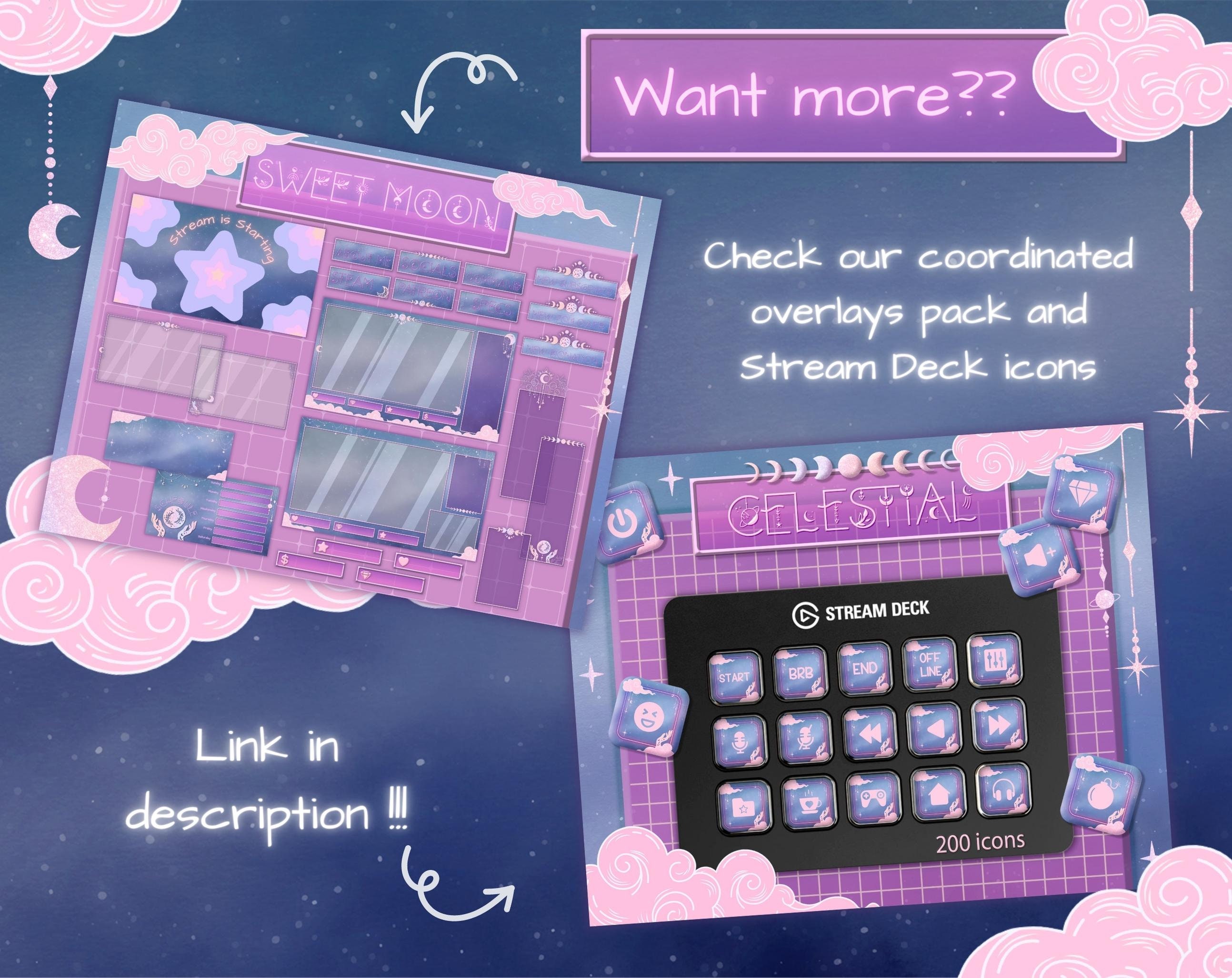 Celestial Twitter Youtube and Twitch Banner. Custom Banner - Etsy