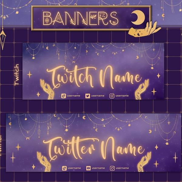 Twitch Banner - Etsy