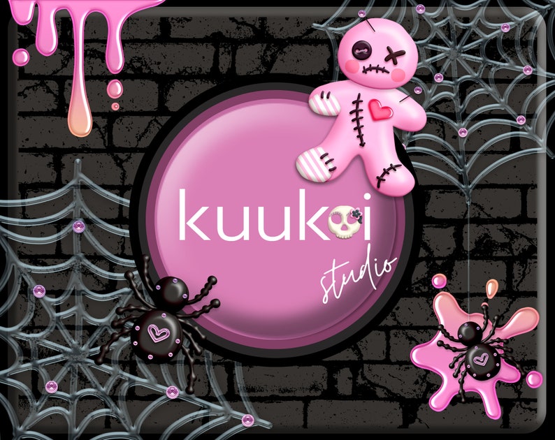 Twitch Banner Commission Gothic Twitch Banner Custom Pastel Goth Stream ...