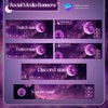 Purple Moon Twitter and Twitch Banner. Personalized Stream Banner, Dark ...