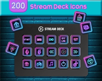 Purple Stream Deck Icons Set Screensavers. 200 Celestial Icon Pack for ...