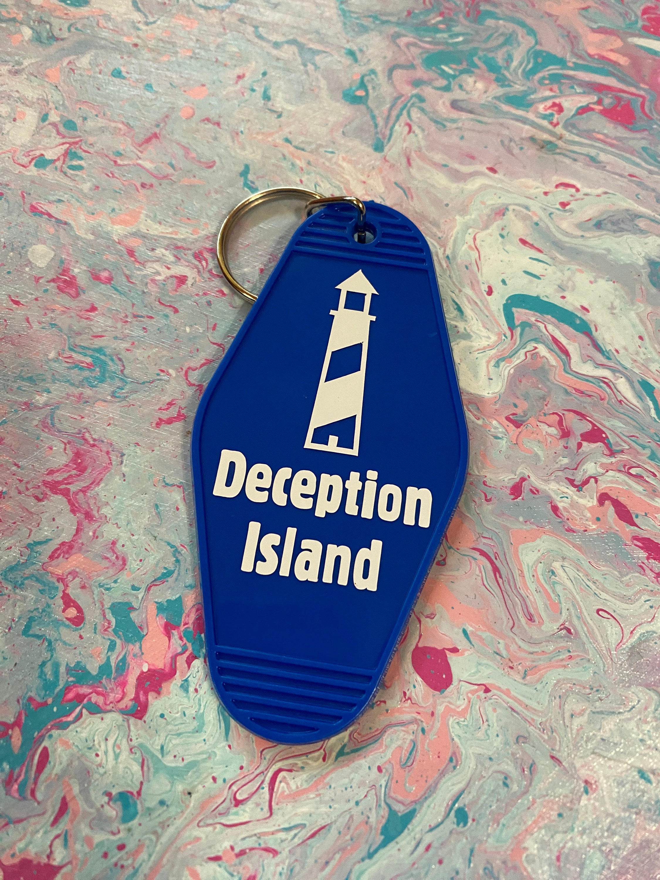 Deception Island Motel Keychain: Girl Detective, It’s Locked, Nancy ...