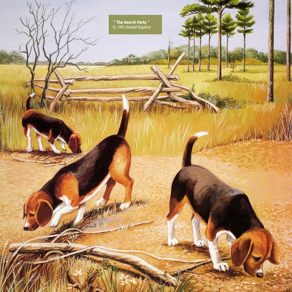 Old Beagle Art - Etsy