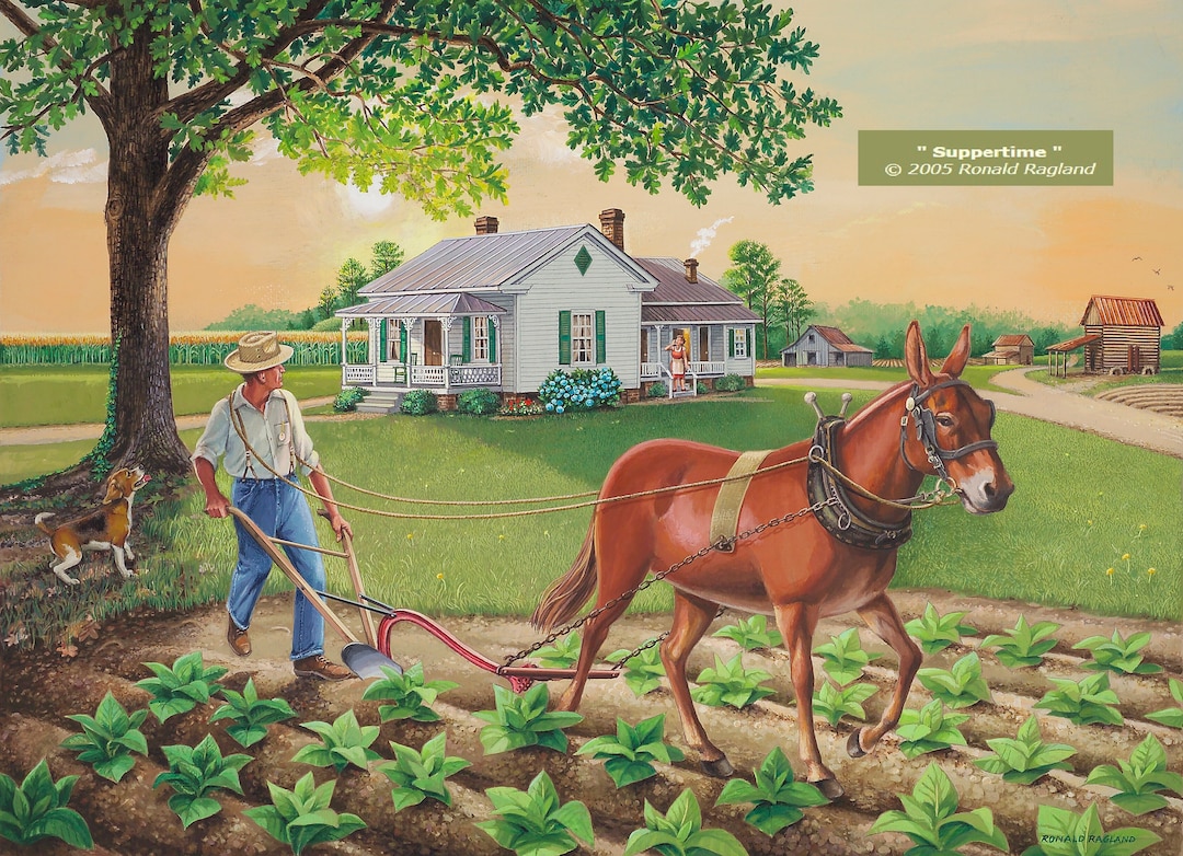 Suppertime //limited Edition Art Print by the Late Artist Ronald ...