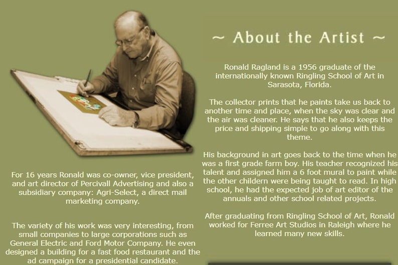 Suppertime //limited Edition Art Print by the Late Artist Ronald ...