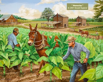 Old Country Pride //limited Edition Art Print by the Late Artist Ronald ...