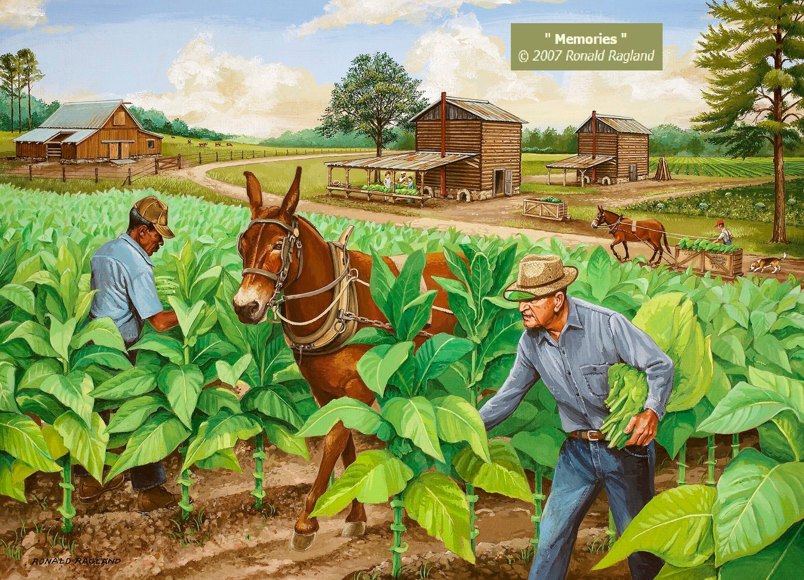 Memories //limited Edition Art Print by the Late Artist Ronald Ragland ...