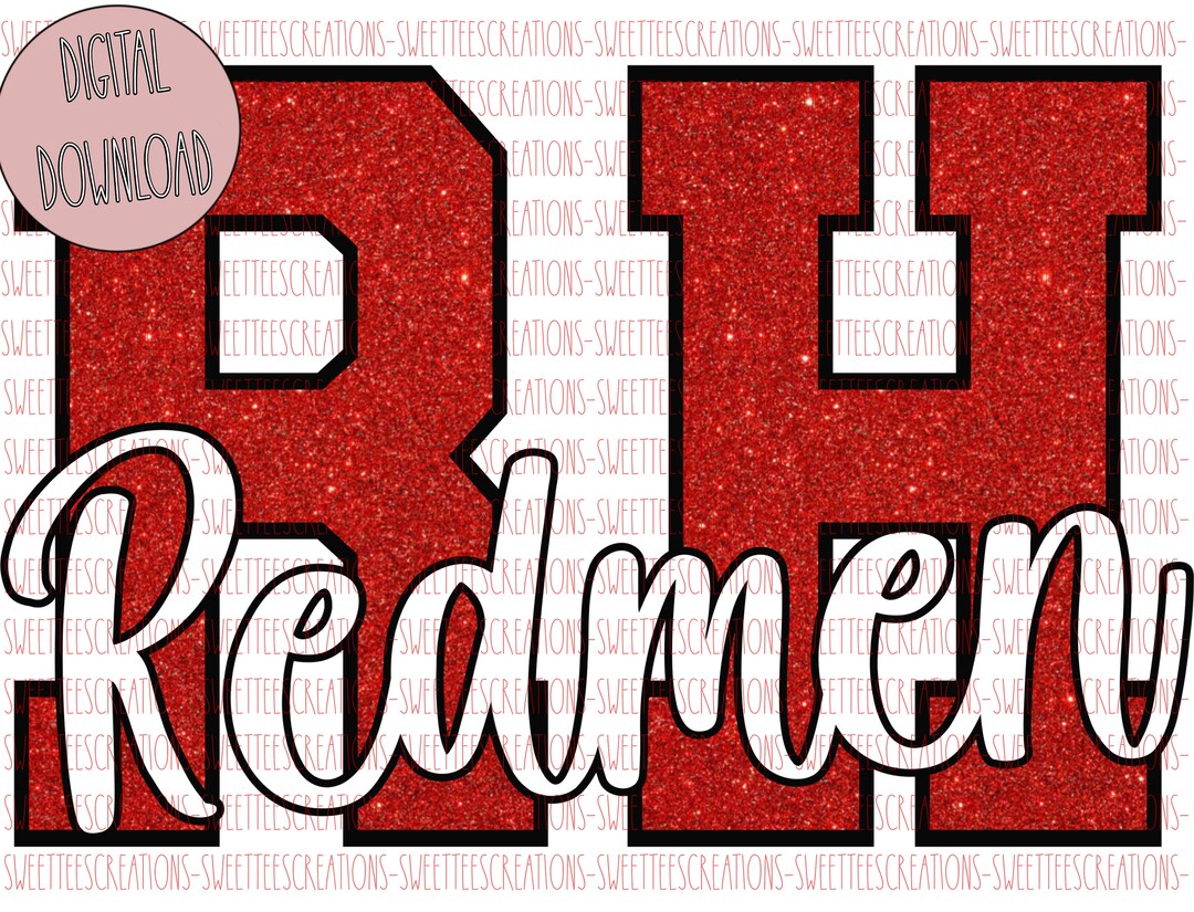 Rock Hill Png Redmen Png Redmen Football Png School Pride - Etsy
