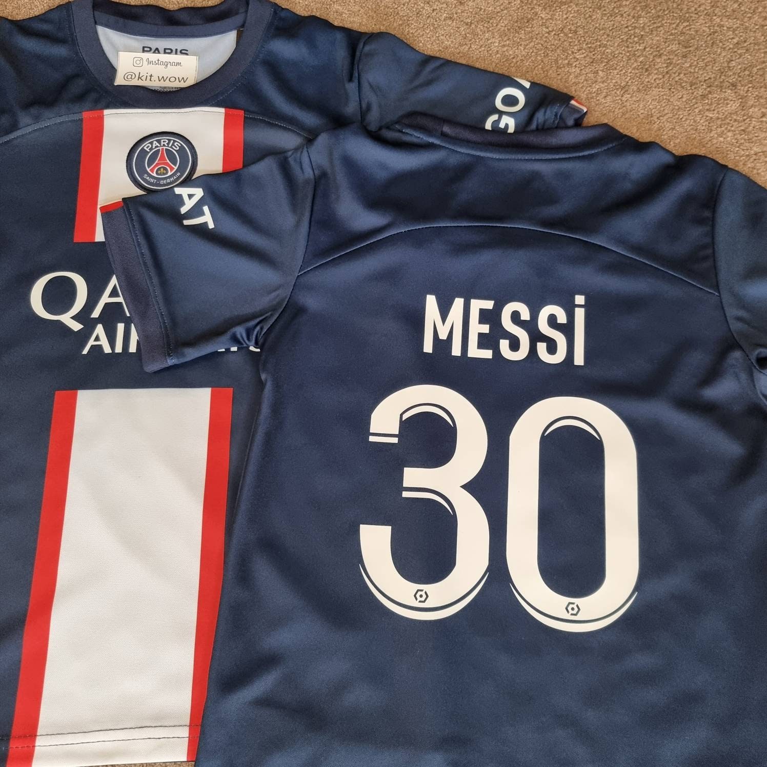 PSG Messi / Mbappe Boys Kit With Socks 22/23 | Fast UK Delivery - Etsy UK