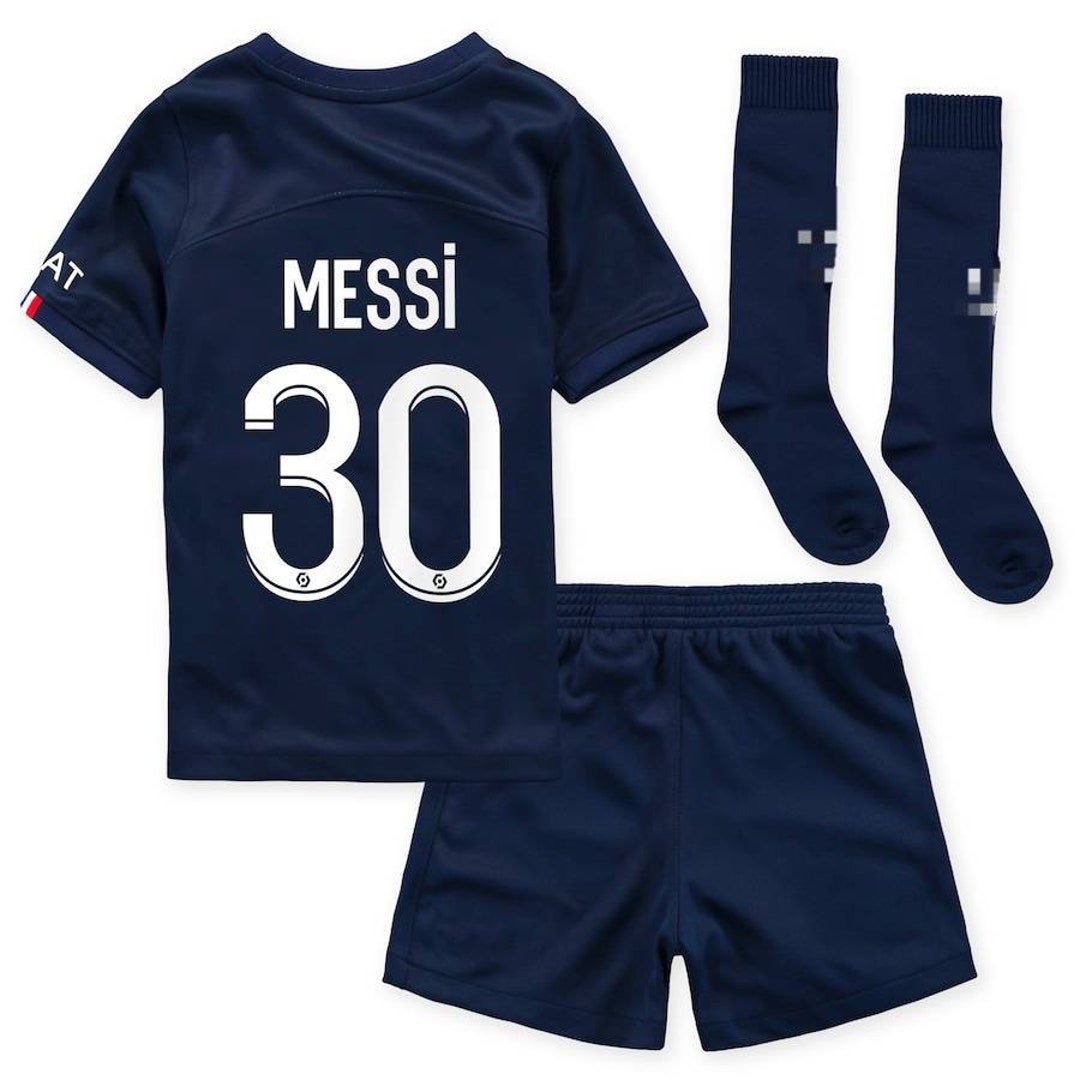 PSG Messi / Mbappe Boys Kit With Socks 22/23 | Fast UK Delivery - Etsy UK