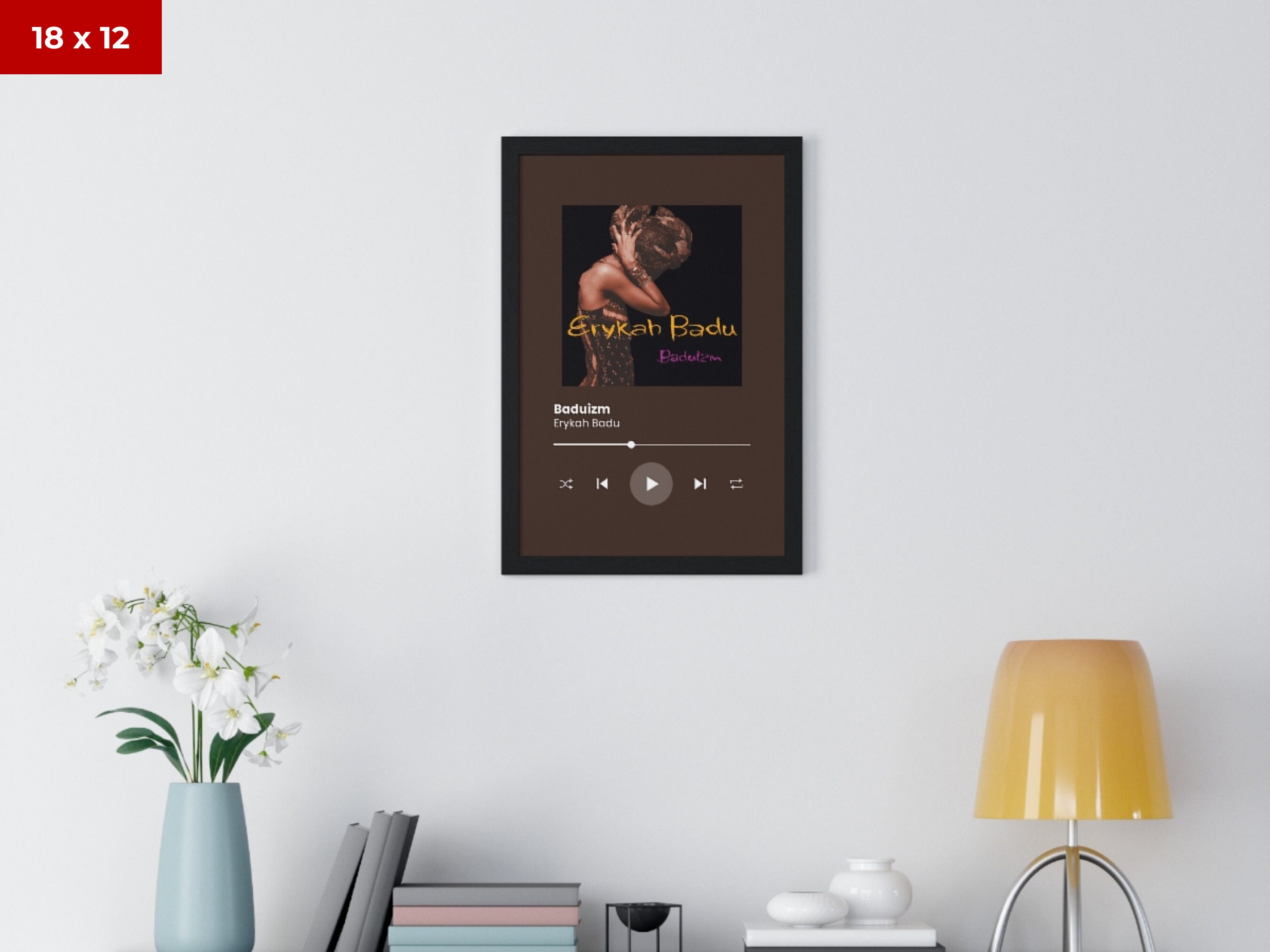 Erykah Badu Now Playing Baduizm Poster Designed & Sold By BilaAhmed