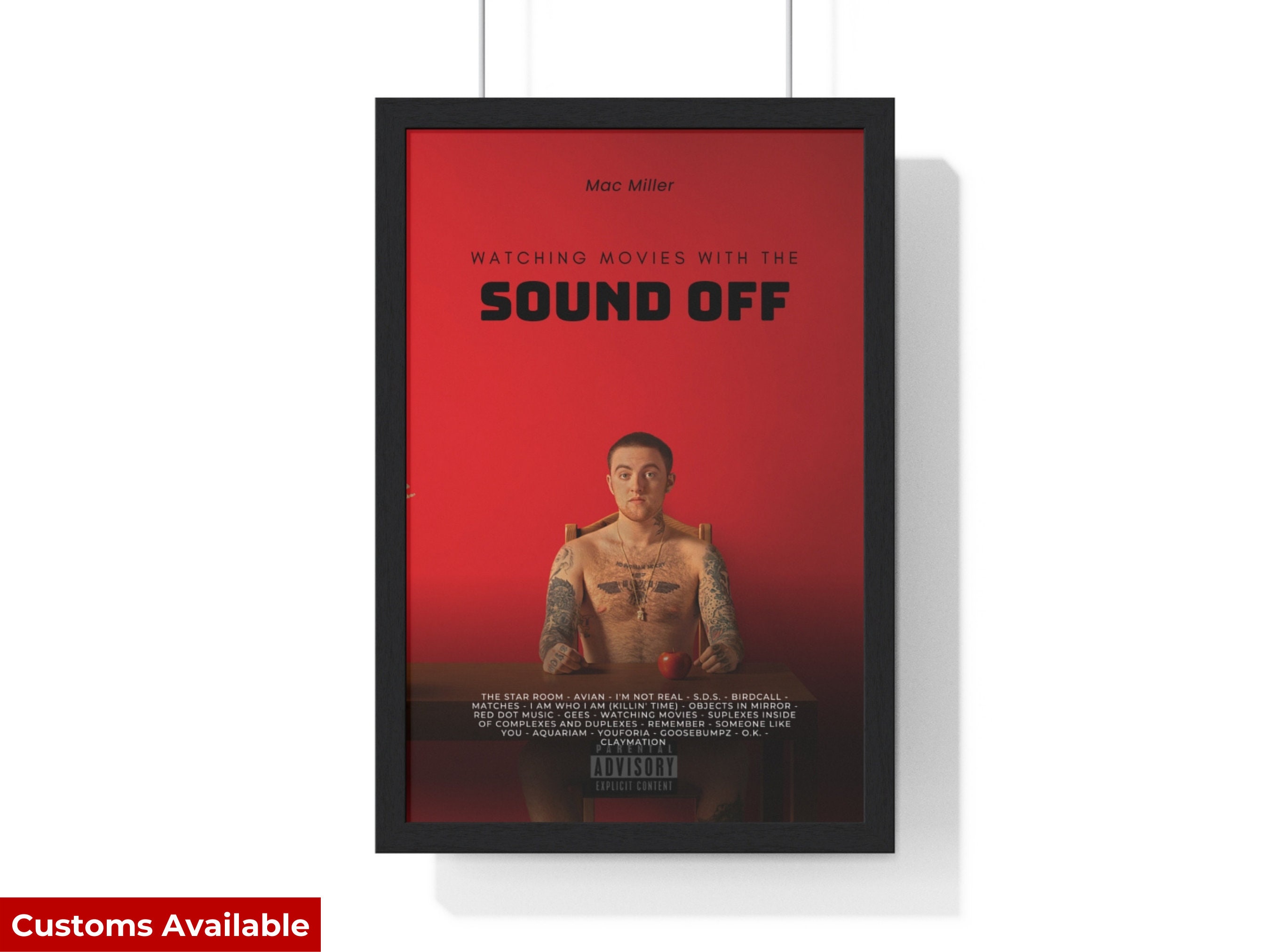 Watching Movies With The Sound Off Poster