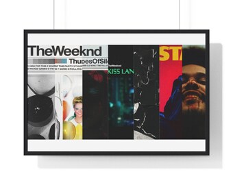 The Weeknd Wall Art | Etsy