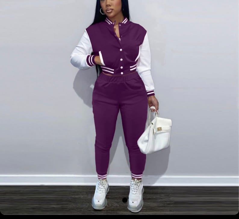 Varsity Track Suit - Etsy