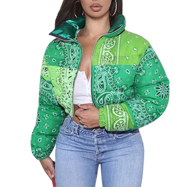 Green Bandana Jacket - Etsy