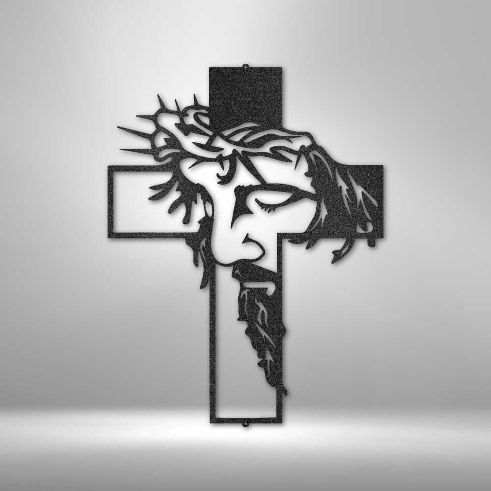 Christ Cross Metal Wall Art Steel Sign - Etsy