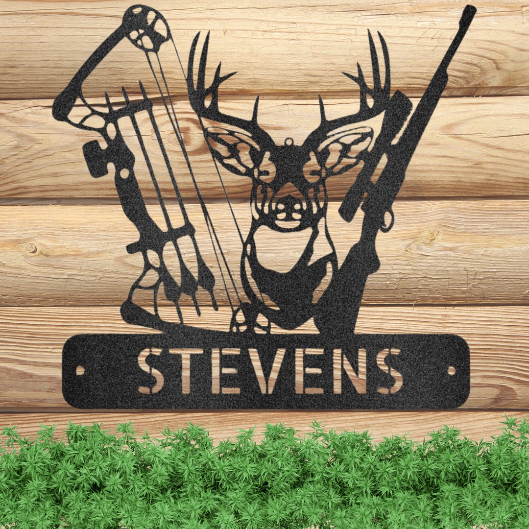Hunting Sign Gift for Dad for Den, Trophy Room, Office,custom Hunter ...