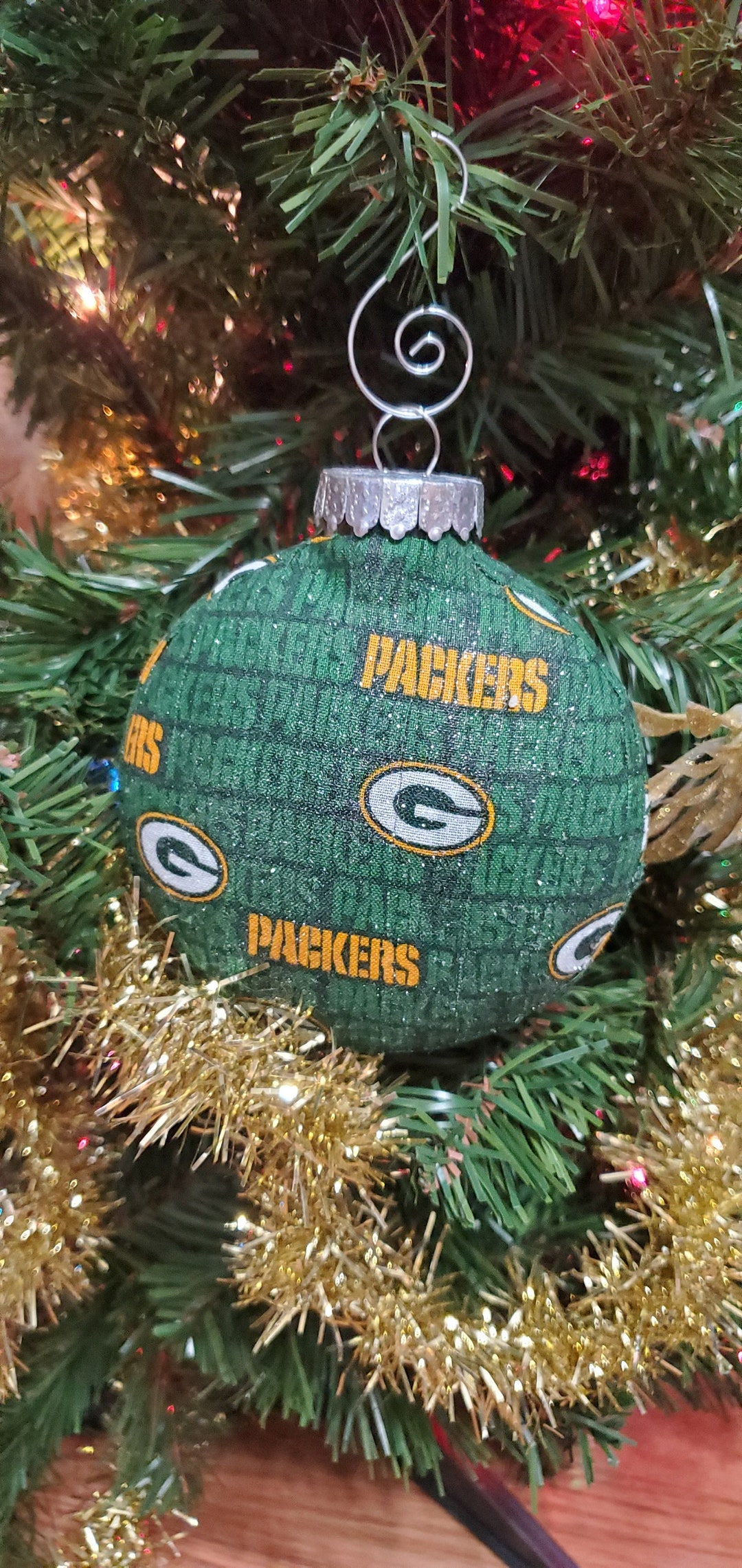 Green Bay Packers Christmas Ornament - Etsy