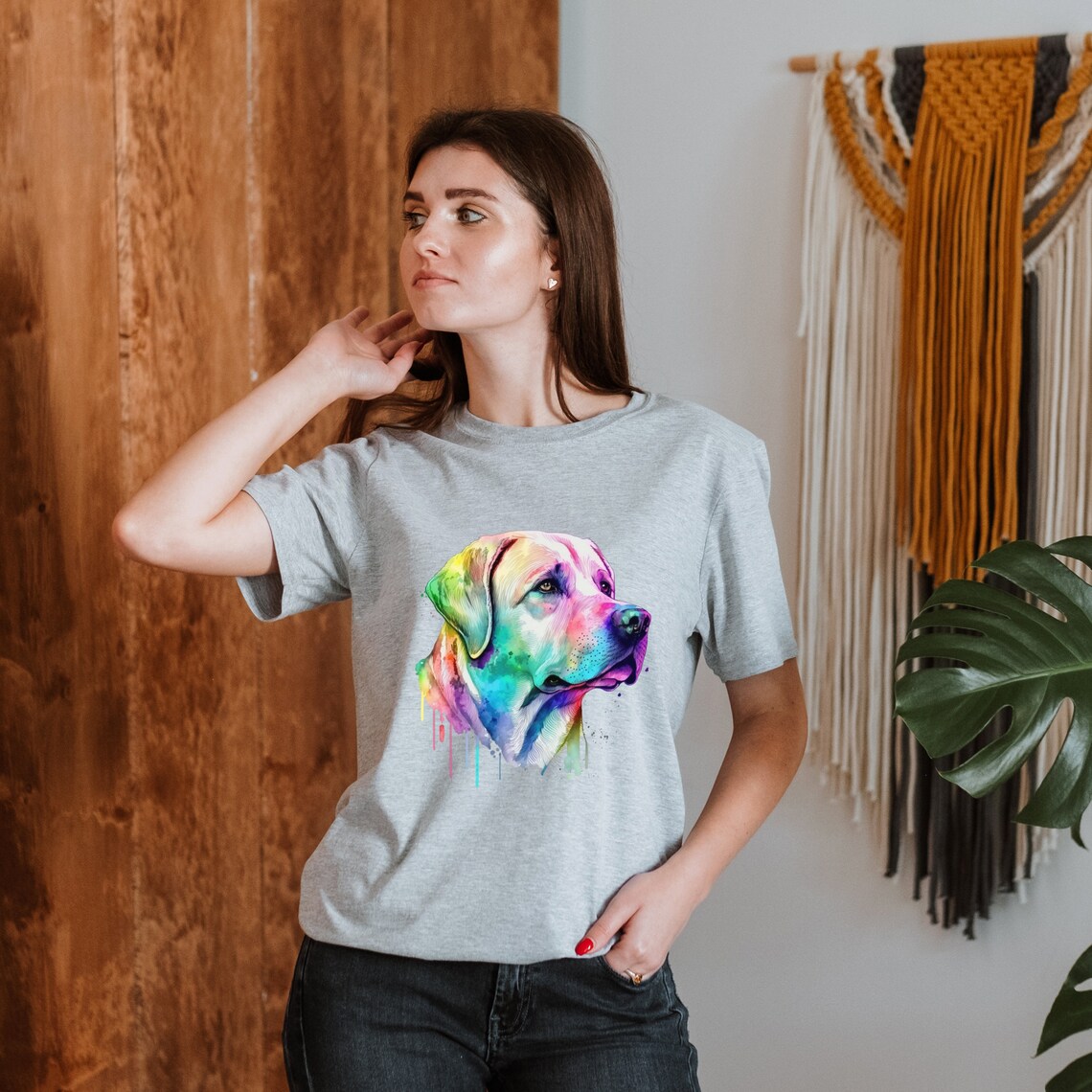 Labrador T-shirt, Labrador Retriever Lover Tee, Labrador Owner Gift ...