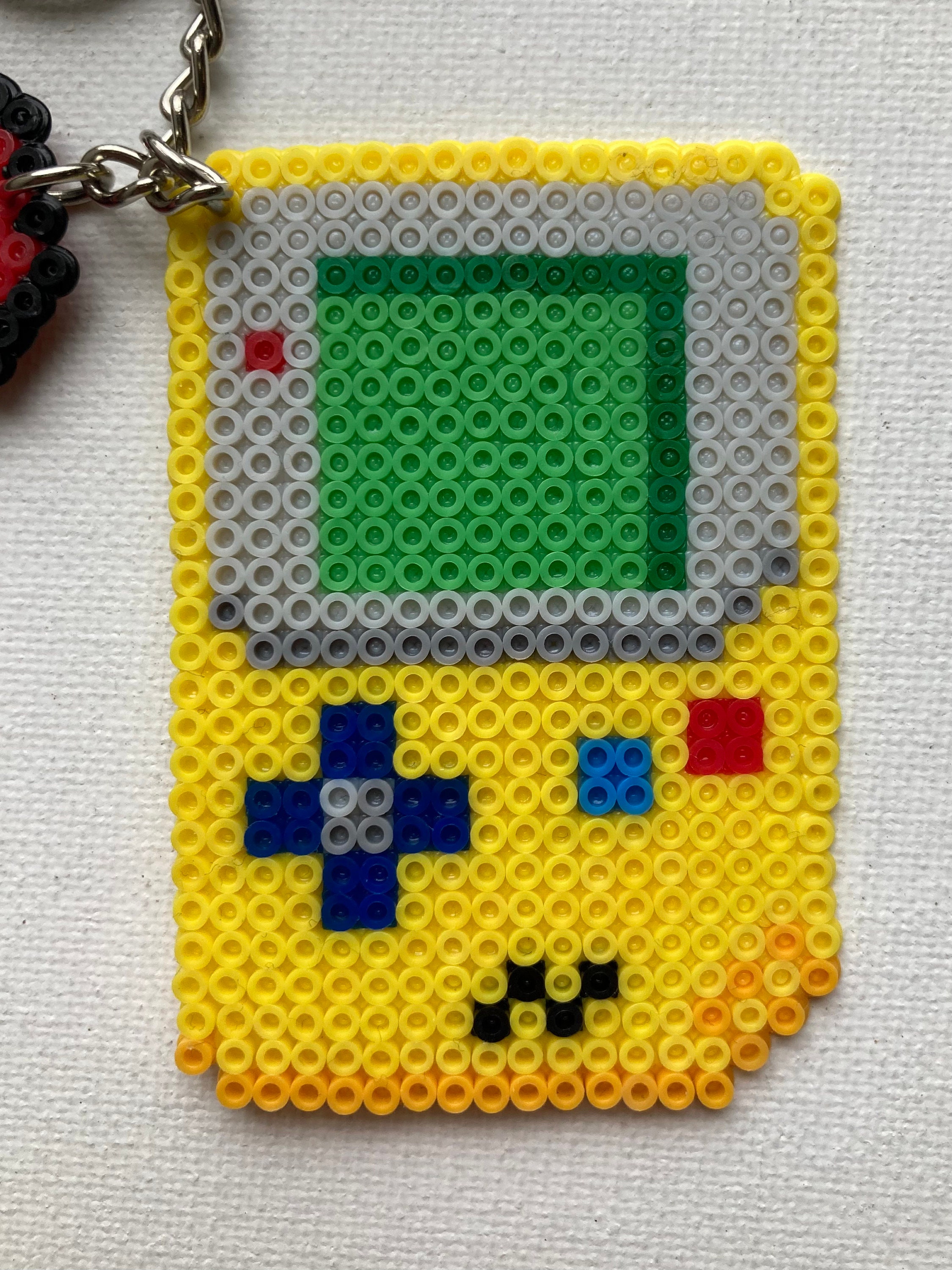 Gameboy Original Keychain | Mini Perler Beads - Etsy