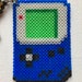 Gameboy Original Keychain | Mini Perler Beads - Etsy