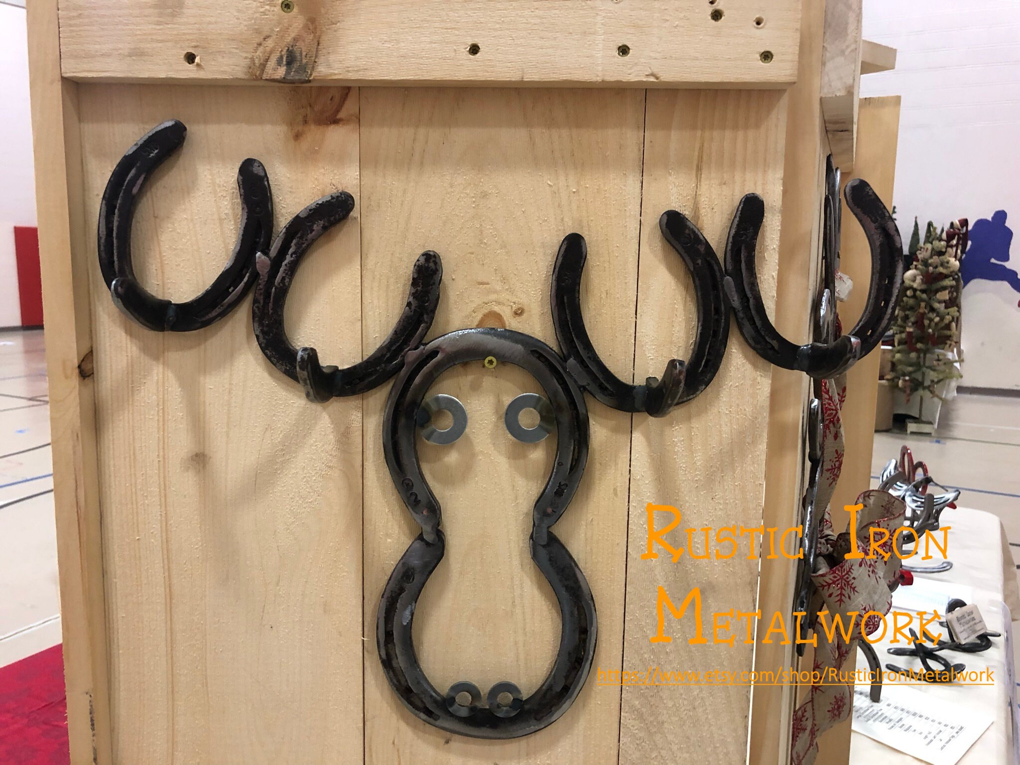 Funky Moose With Hangers - Etsy