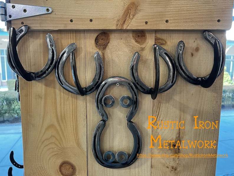 Funky Moose With Hangers - Etsy